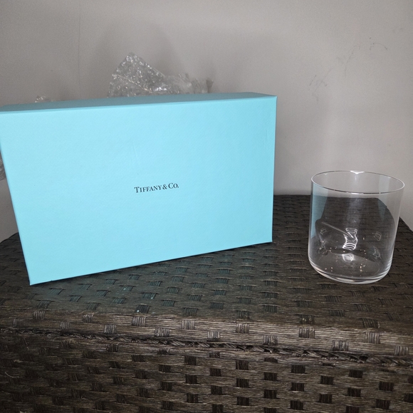 Tiffany & Co. | Dining | Tiffany Co Crystal Glass With Iconic Blue Box ...